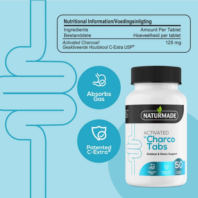 Activated Charco Tabs – By Dr Terry Ann